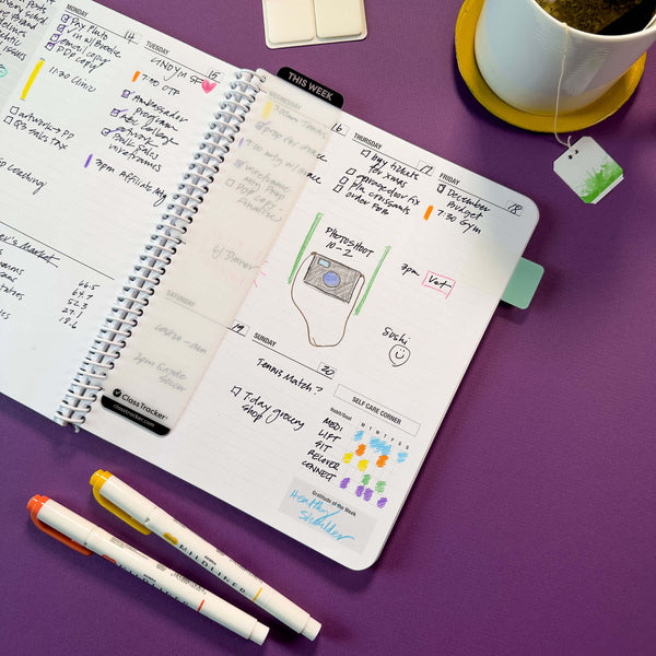 Undated Weekly Planner | Class Tracker