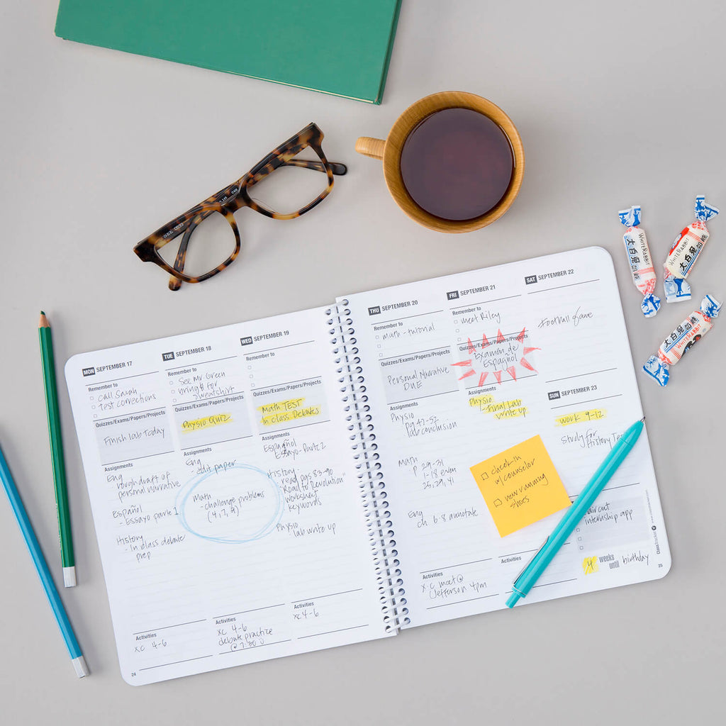 How Writing Down Tasks in a Planner Helps Students to Remember